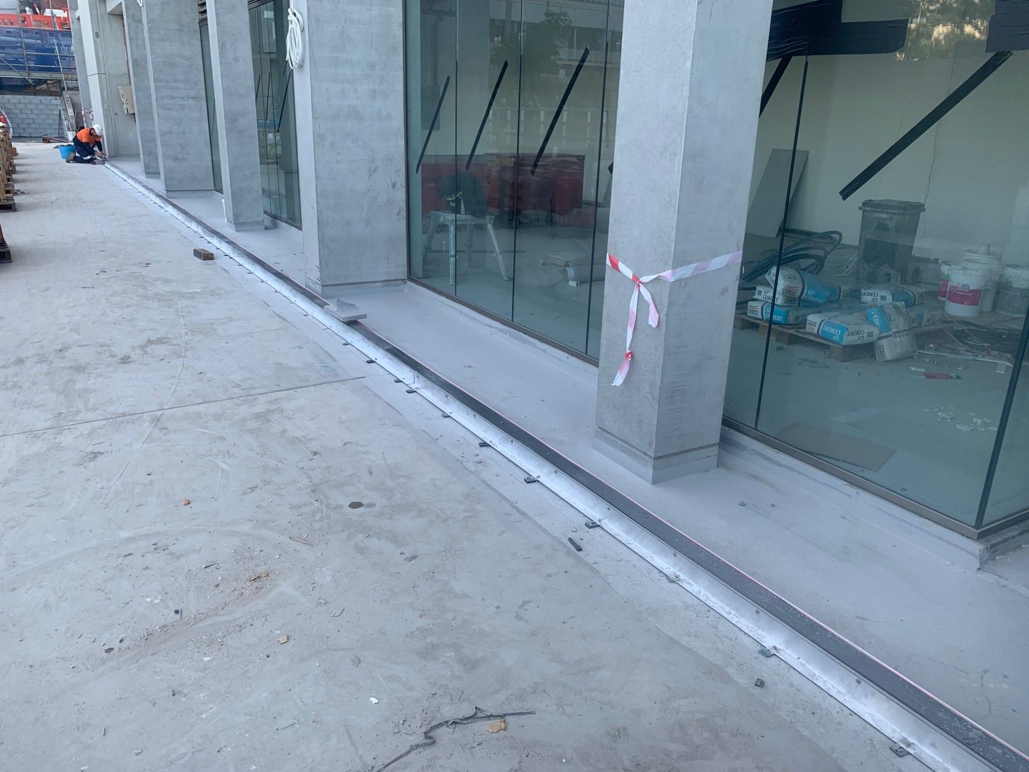 Continuous Angle Leg Floor Joint | Australian Expansion Joints